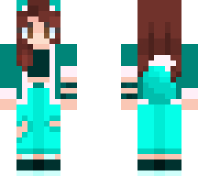 Trix Accords SMP MCC Cyan | Minecraft Skin