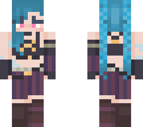 league of legends jinx | Minecraft Skins