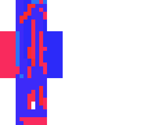 BLUE AND RED | Minecraft Skin