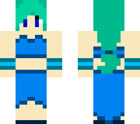 blue bealy dancer | Minecraft Skin