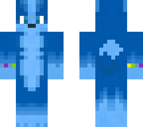 Blue Furry Thing? | Minecraft Skin
