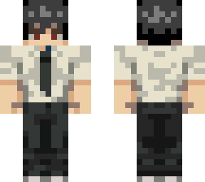Denji black hair | Minecraft Skin