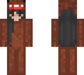 domo kun girl onesie | Minecraft Skin