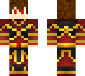 Fire bender | Minecraft Skin