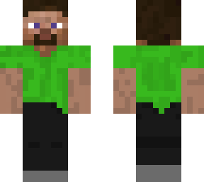 rq green steve | Minecraft Skins