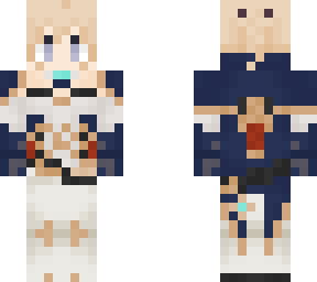 jean genshin | Minecraft Skin