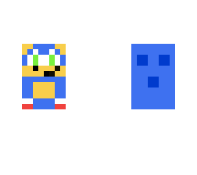 mini sonic | Minecraft Skin