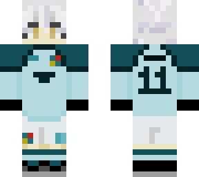 blue lock nagi | Minecraft Skins