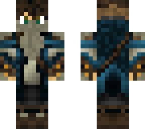 not my skin i just took it and changed eye colour and added armour ...