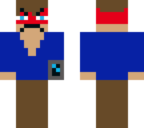 The fortnite kid who rages | Minecraft Skin