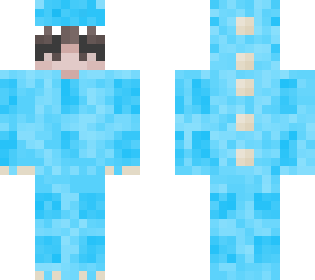 Blue Dino | Minecraft Skin