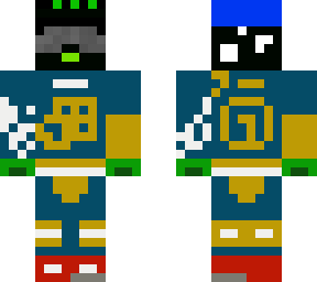 darcy ward niebieski | Minecraft Skin