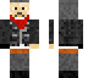 negan the walking dead | Minecraft Skin