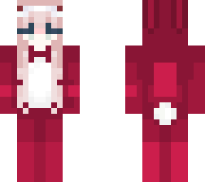 sleepy zero two | Minecraft Skins
