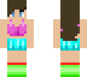 beach girl | Minecraft Skins