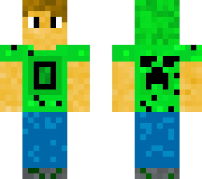 creeper boy darker colors (V2) | Minecraft Skin