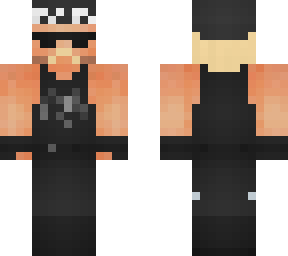 Hollywood Hogan with Shirt | Minecraft Skin
