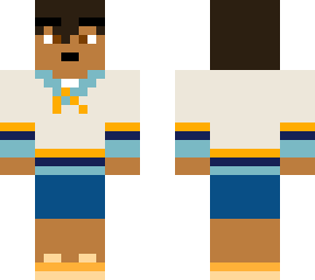 Raj total drama | Minecraft Skin