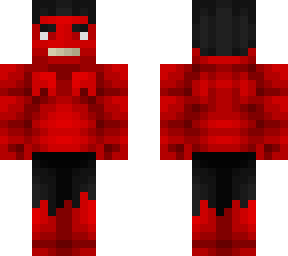 red hulk | Minecraft Skins