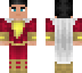Shazam (Fury of the Gods Suit) | Minecraft Skin