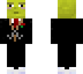 shrek priest black suit | Minecraft Skin