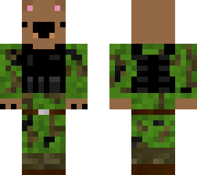 combat wombat updated | Minecraft Skin
