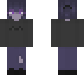 Enderman girl | Minecraft Skin