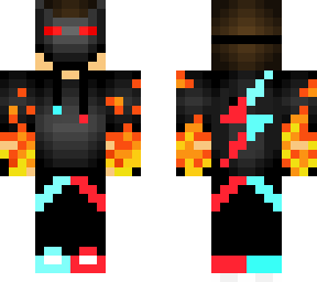 fire boy gamer | Minecraft Skins