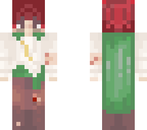 Green Cape dead | Minecraft Skin
