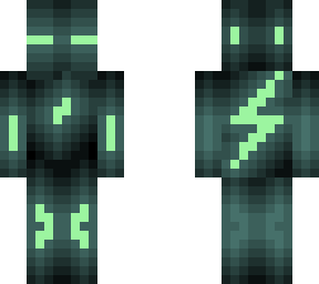 Green Enderman | Minecraft Skin