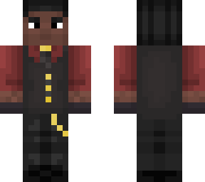 Karat wit da red vest | Minecraft Skin