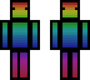 Rainbow Chroma | Minecraft Skin