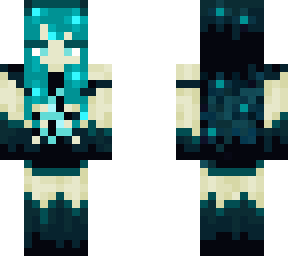 warden girl | Minecraft Skins