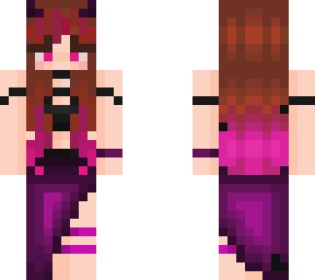 ~ Pink Devil ~ | Minecraft Skin
