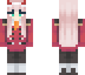 zero two | Minecraft Skins