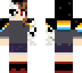 Aro Ace Grim | Minecraft Skin