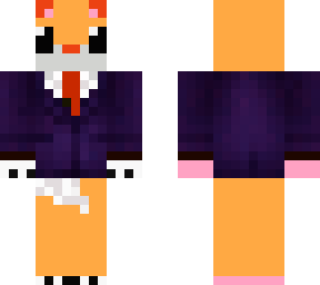 Hamster in a suit | Minecraft Skin