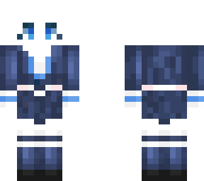 LDSHADOWLADY CLOTHES & EYE BASE | Minecraft Skin