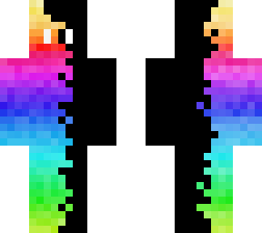 rainbow void | Minecraft Skin