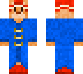 Raincoat Bear | Minecraft Skin