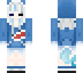 gawr gura | Minecraft Skins