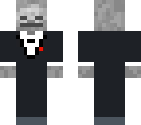 Tuxedo Skeleton | Minecraft Skin