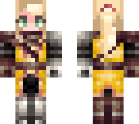 yellow knight | Minecraft Skins