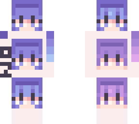 my hair shading - part 3 .:. | Minecraft Skin