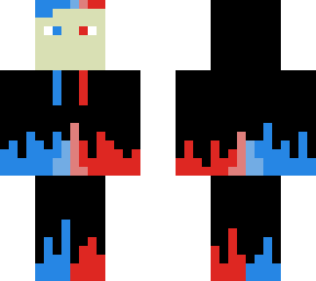 Blue and red | Minecraft Skin
