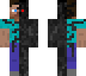 Corrupted Steve | Minecraft Skin