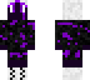 Crying obsidian (Male) | Minecraft Skin