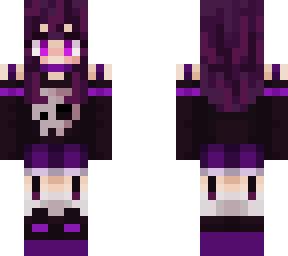 Emo purple | Minecraft Skin