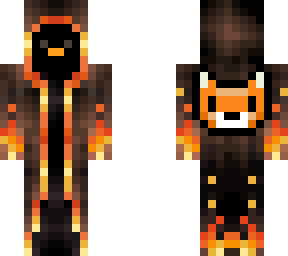 Fox Pixel-Art | Minecraft Skin