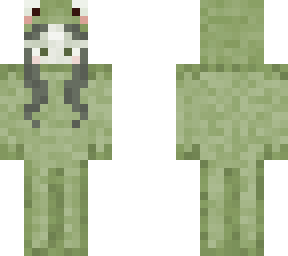 Frog girl | Minecraft Skin